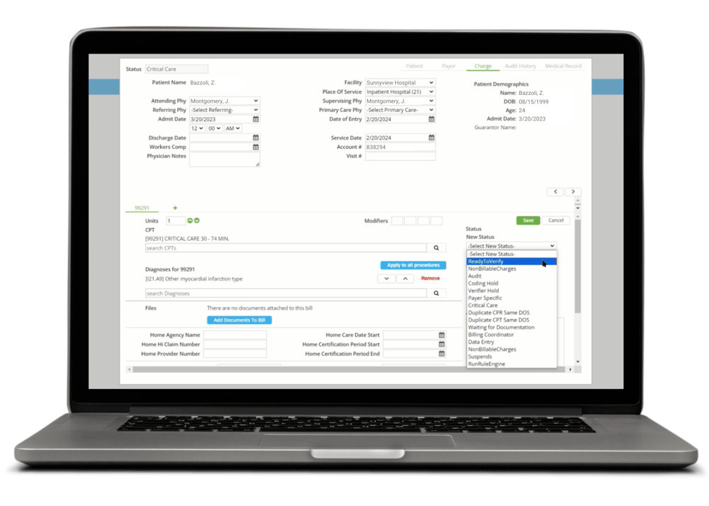 Charge Review System | Billing Accuracy and Compliance | MediMobile